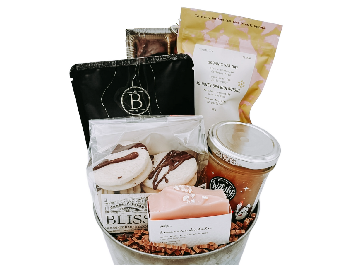 The Good Stuff Gift Basket Calgary | A Basket Case